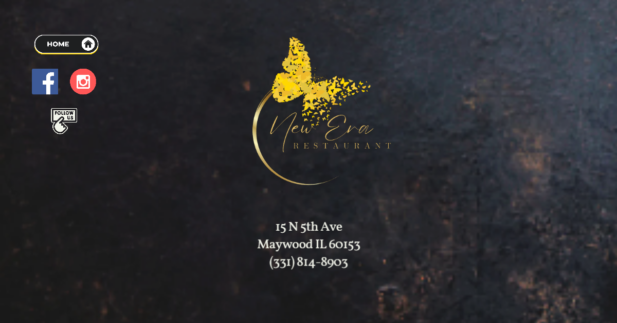 New Era Restauran Menu